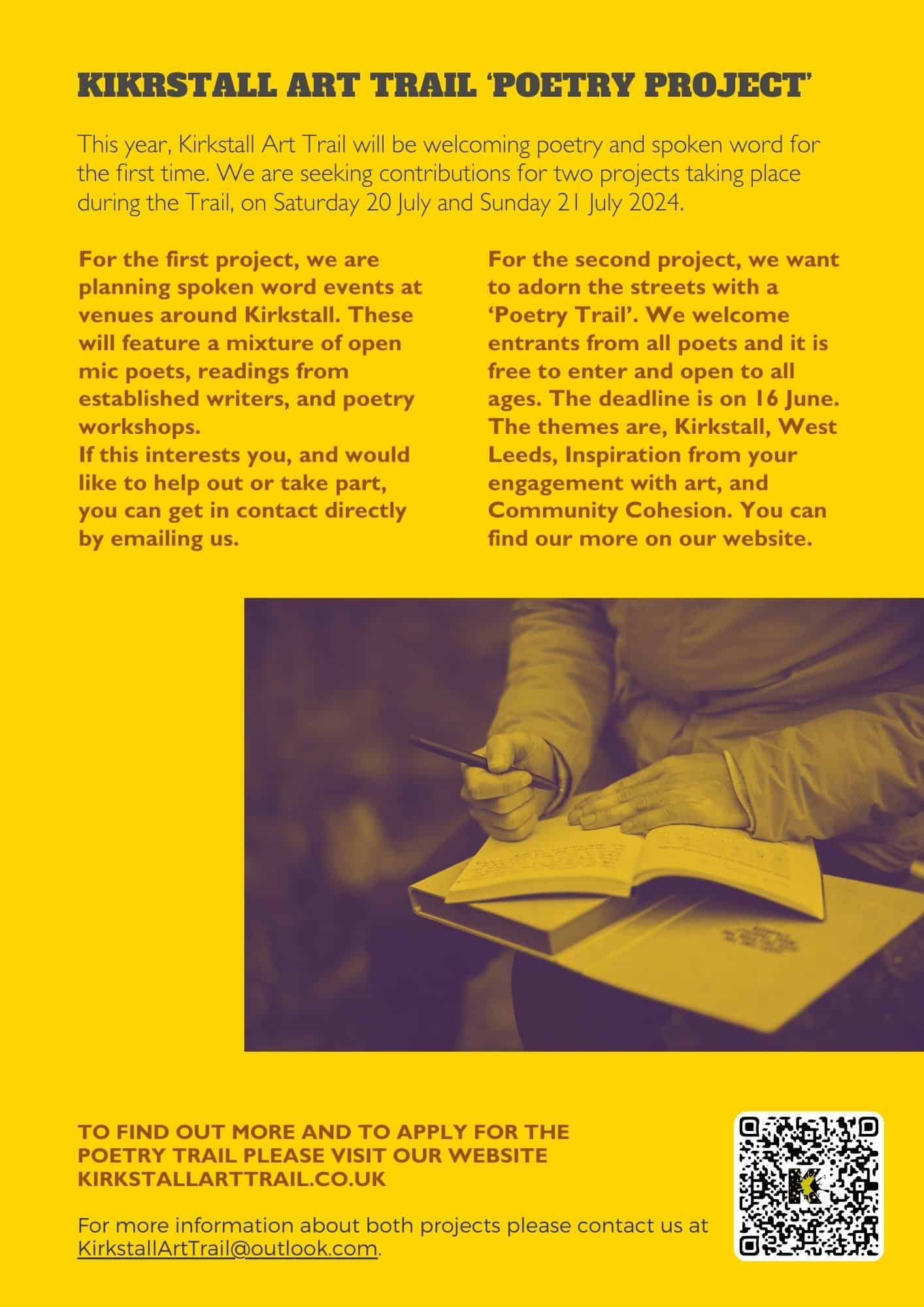 Poetry Project - Kirkstall Art Trail