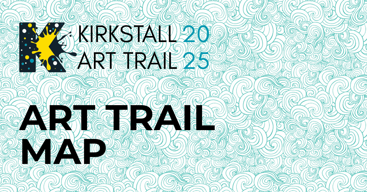 2025 Art Trail Map - Kirkstall Art Trail